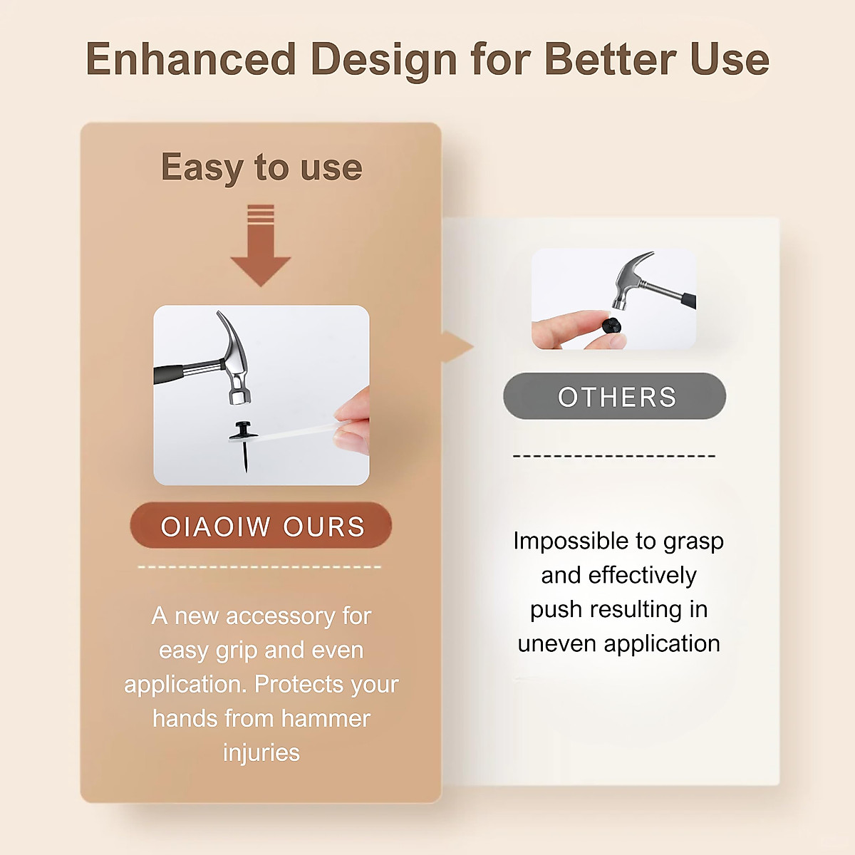 50pcs Black Thumb Tacks for Wall Picture Hangers Heavy Duty Push pins for Wall Double Headed thumbtacks for Hanging Metal Wall Tacks Wall pins Nails Hooks