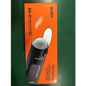 Godox AK-R1 Accessories Kit for Godox V1 Round Head Camera Flash and Godox H200R Round Flash Head to Godox AD200/Godox AD200pro Pocket Flash Light
