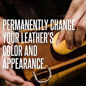 GRIFFIN Black Leather Dye with Applicator - Repair and Scratch Fix for Shoes, Boots, Furniture and More (2.5 oz) - Made in The USA