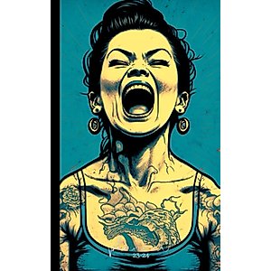 2023-2024 PLANNER: "TATTOO WOMAN" Weekly planner. September 2023 to August 2024. Weekly. Annual, monthly and weekly calendar. Timetable. 6 x 9 inches. 139 pages.