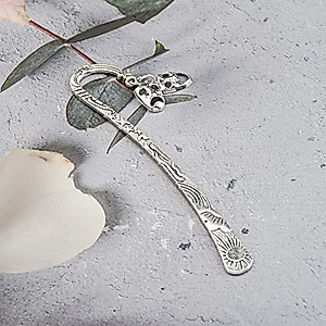 bobauna Drama Comedy Tragedy Masks Bookmark Theater Lover Jewelry Gift (Drama Bookmark)