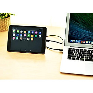 USB 3.0 to Type-C Fast Charging and Data Cable Works with Microsoft Surface Duo! (18W Black 1M 3.2ft)