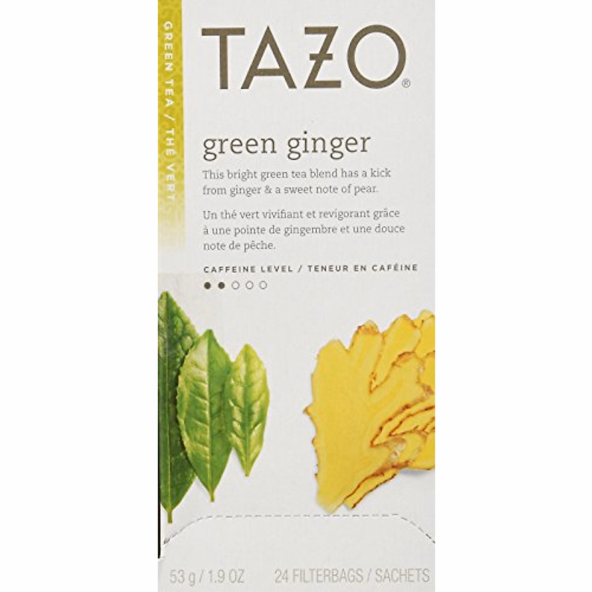 TAZO Green Ginger Tea Bag, 24 CT