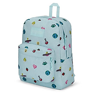 JanSport SuperBreak Backpack - Durable, Lightweight Premium Backpack - Pixel Party