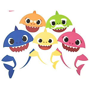 RoomMates Baby Shark Wall Decals - 9 Pieces
