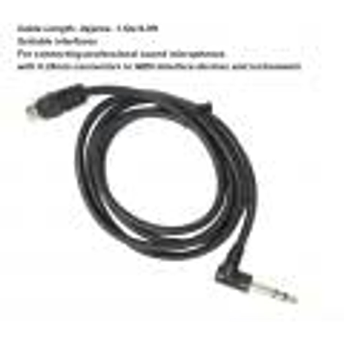 Zopsc 6.35mm Male to MIDI Din 5Pin Male Cable, 90 Degree Bend 6.35mm Male to MIDI Din 5Pin Male Electronic Piano Audio Connection Cable 1.5m.