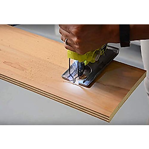 50PCS U-Shank Jigsaw Blades Set with Storage Case, Contractor Assorted HCS/HSS Jig Saw Blades for Wood, Plastic and Metal Cutting, 6T 8T 10T 12T 20T 21T