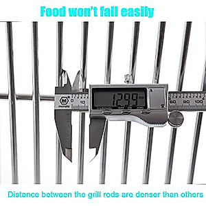 PETKAO 18 13/16 x 9 13/16" Stainless Steel Cooking Grill Grate for KitchenAid 720-0745B 720-0745A 740-0780 720-0709C 720-0826 720-0819 Nexgrill 720-0745 720-0745A 720-0745B, 3PCS