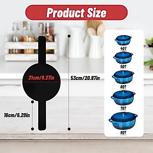 Silicone Bread Sling for Dutch Oven, 2 Pcs Non-Stick & Easy to Clean Bread Baking Mat Set Reusable Bread Sling with Long Handles Easy to Transfer Sourdough Bread