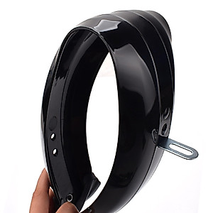 SLDMJFSZ Bike Full Bike fenders - Mud Guard 14" x 63mm (Black)- Front Rear Fenders Easy to Install for 14-inch Small Wheel Bicycles