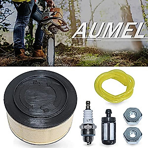 AUMEL Air Filter Fuel Line Bar Nut Kit For Stihl MS261 MS271 MS291 MS311 MS381 Chainsaw Replace 1141 120 1600.
