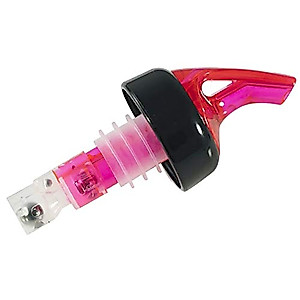 Wine-by-the-Glass 5 Ounce Portion Spouts with Red Top - Pack of 12