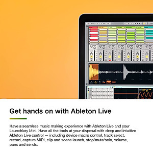 Novation Launchkey Mini [MK3] — Portable 25-Key, USB, MIDI Keyboard Controller with DAW Integration, Chord Mode, and Arpeggiator — for Music Production