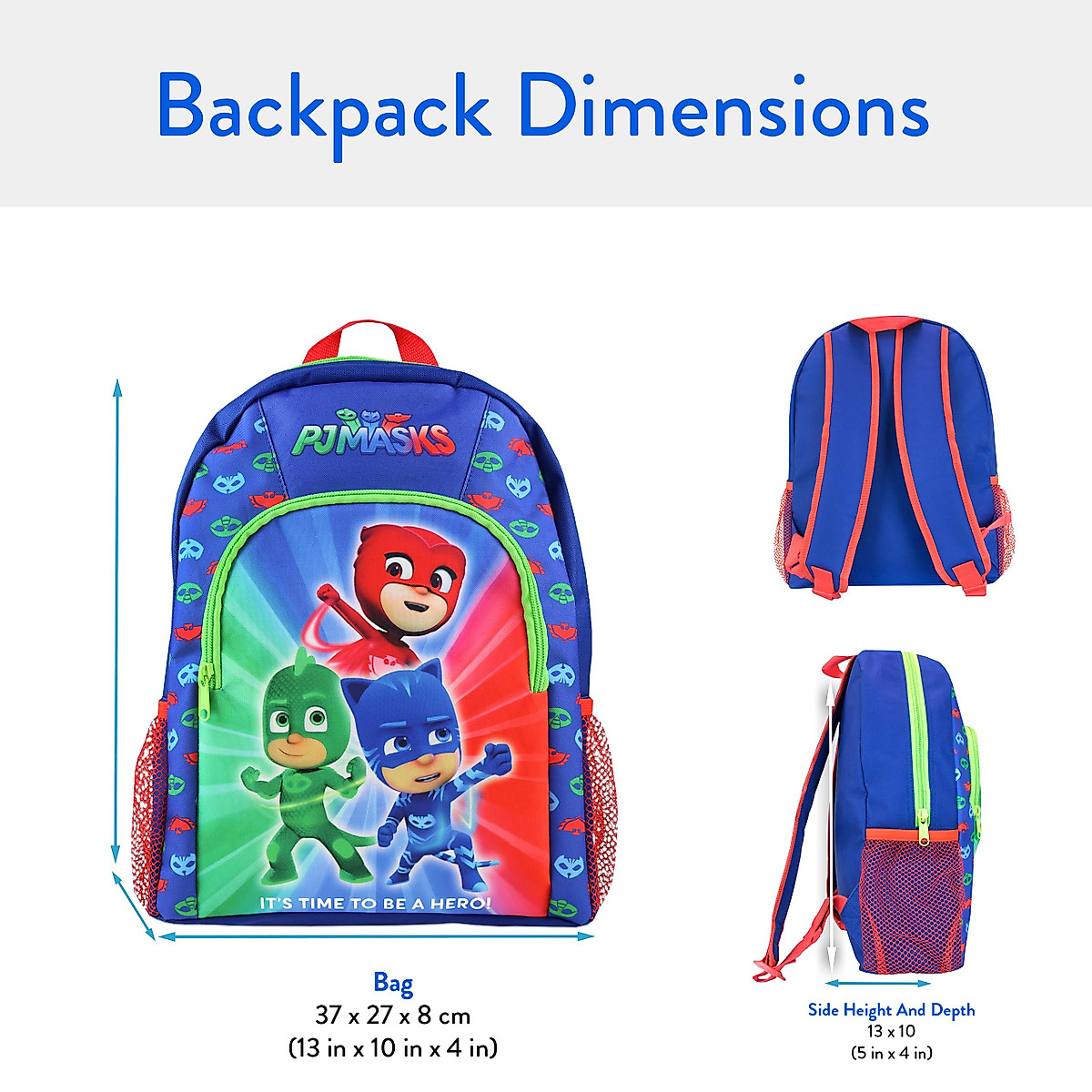 PJ MASKS Boys Backpack One Size