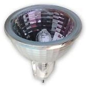 GE 24 Pieces 64683 Q50MR16FCCGRVLTP Reveal 50W EXN with Cover Glass MR16 Halogen Bulb 700 Lumens 3000 Hours