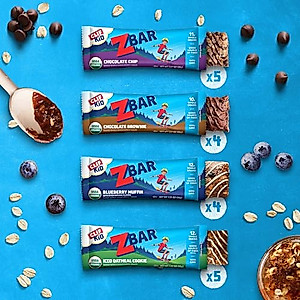 CLIF Kid Zbar - Variety Pack - Soft Baked Whole Grain Snack Bars - USDA Organic - Non-GMO - Plant-Based - 1.27 oz. (18 Count)
