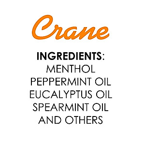 Crane Menthol-Eucalyptus Universal Vapor Pads, 12 Pack, for use Droplets, Corded Inhaler, Warm Mist humidifier
