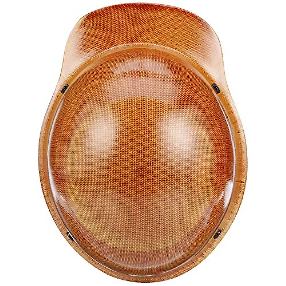 MSA 475395 Skullgard Cap Style Safety Hard Hat with Fas-Trac III Ratchet Suspension | Non-slotted Cap, Made of Phenolic Resin, Radiant Heat Loads up to 350F - Standard Size in Natural Tan
