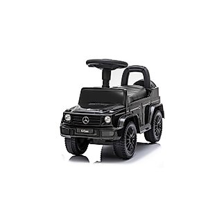Best Ride On Cars Mercedes G-Wagon Push Car, Black, Large