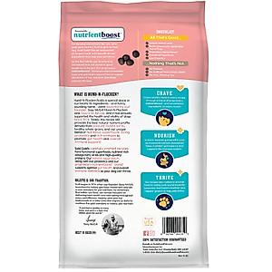 Solid Gold Dry Dog Food for Adult & Senior Dogs - Made with Real Lamb & Brown Rice - NutrientBoost Hund-N-Flocken Healthy Dog Food for Weight Management & Better Digestion - 3.75 LB Bag