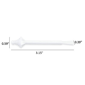 60 Packs Nose Wax Spatulas Small Waxing Applicator Sticks for Nostril Nasal Cleaning Ear Hairs Face Eyebrows Hair Removal