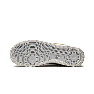 Nike Men's Air Force 1 Shoe, Sanded Gold/Hot Curry-wheat Gr, 9