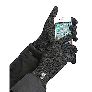 Agloves Sport Touchscreen Gloves, iPhone Gloves, Texting Gloves (Black, Small/Medium)