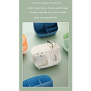 Stylish Pig Pen Holder, Office Desk Organizer,Desktop Stationary Organizerfor Boys,Kids,Pencil Containers with Mobile Phone Holders,Dark Blue