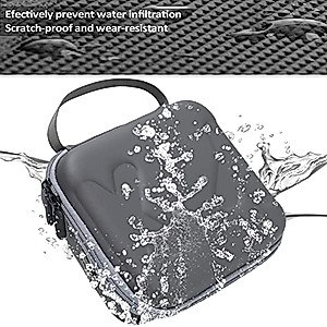 Flyekist Travel Case for DJI OM 6 - Portable Storage Bag Hardshell Carrying Case Fits DJI Osmo Mobile 6 Smartphone Gimbal Stabilizer and Accessories(Grey)