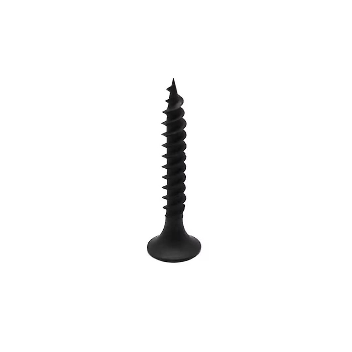 MR SCREWS #6 x 1 Drywall Screws 300PCS Fine Thread Wood Screws 1 LBS Flat Truss Head Self Tapping Screws Black Phosphate Coated Stainless Fast Self Tapping LZDRY-020