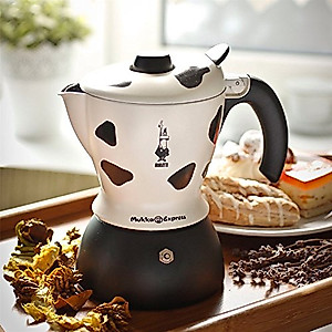 Bialetti Moka Mukka Express Coffee Maker, Small, Aluminum