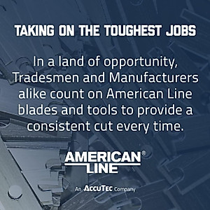 American Line Single Edge Razor Blades - 5000 Blades - .009 Inch Made of High Carbon Steel Utility Blades with Aluminum Backing, Sharp - Fit Box Cutters and Razor Blade Scraper - 66-0089-50P