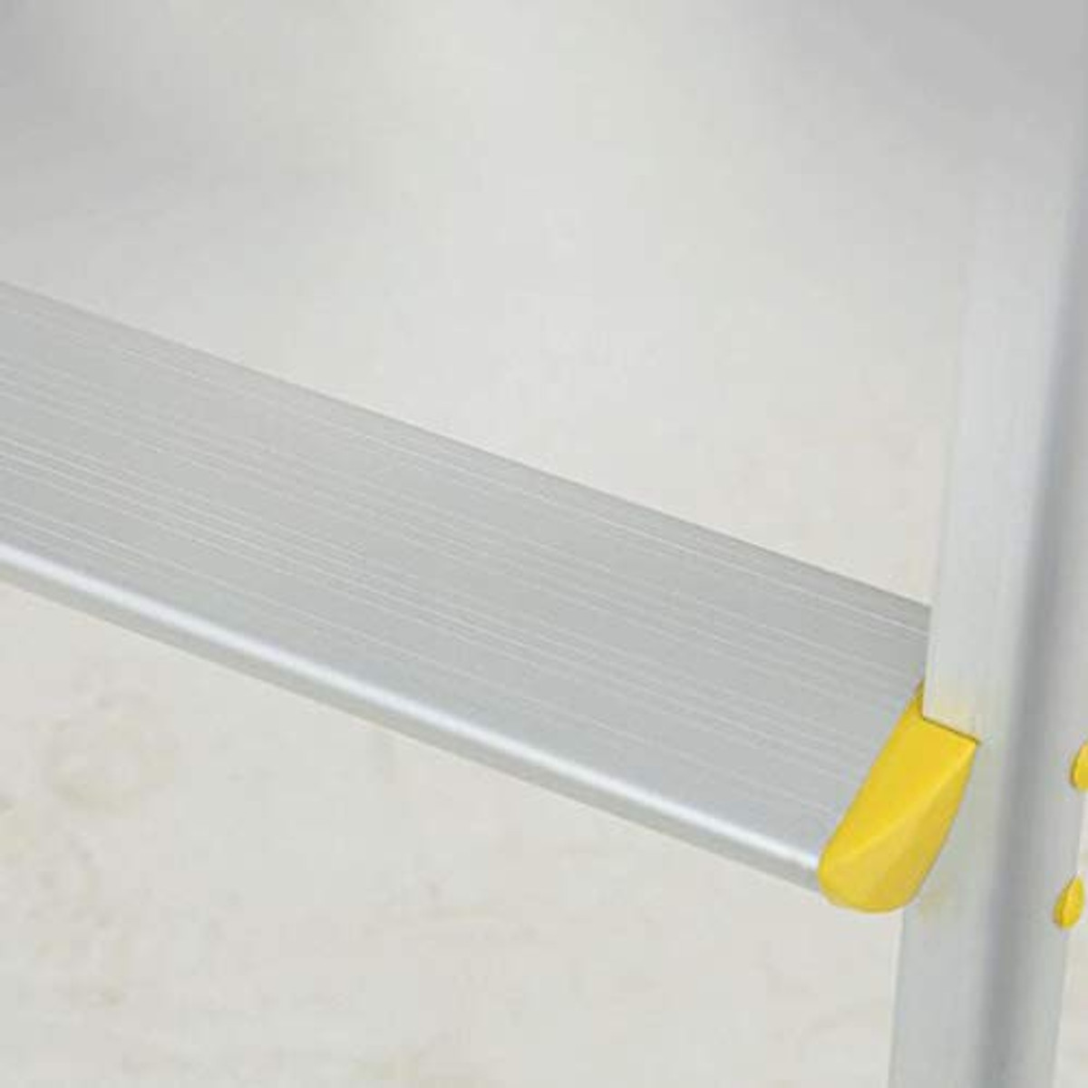 PENGJIE Folding Ladder Step Stool Ladder Stool 2 Step Folding Aluminum Heavy Duty Steel Portable Anti Slip Mat Tread Compact 150 Kg Capacity