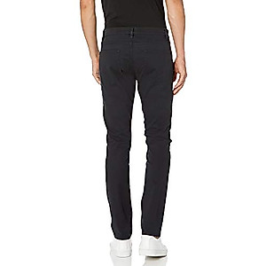 Amazon Essentials Men's Skinny-Fit 5-Pocket Stretch Twill Pant, Black, 32W x 30L