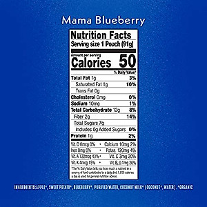 Once Upon a Farm, Organic Mama Bear Blueberry, 3.2 Ounce