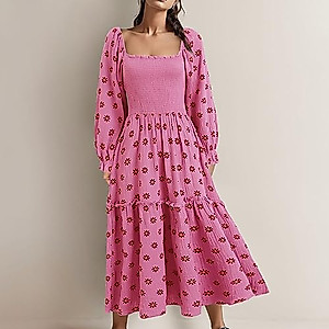 a line Dresses for Women African Dresses Vestidos de Mujer rojos Cortos Cotton wrap red Dress with Belt red Dress Peplum Peplum Country Dress for Women Long Sleeve Pink Dresses for Women Cut Out