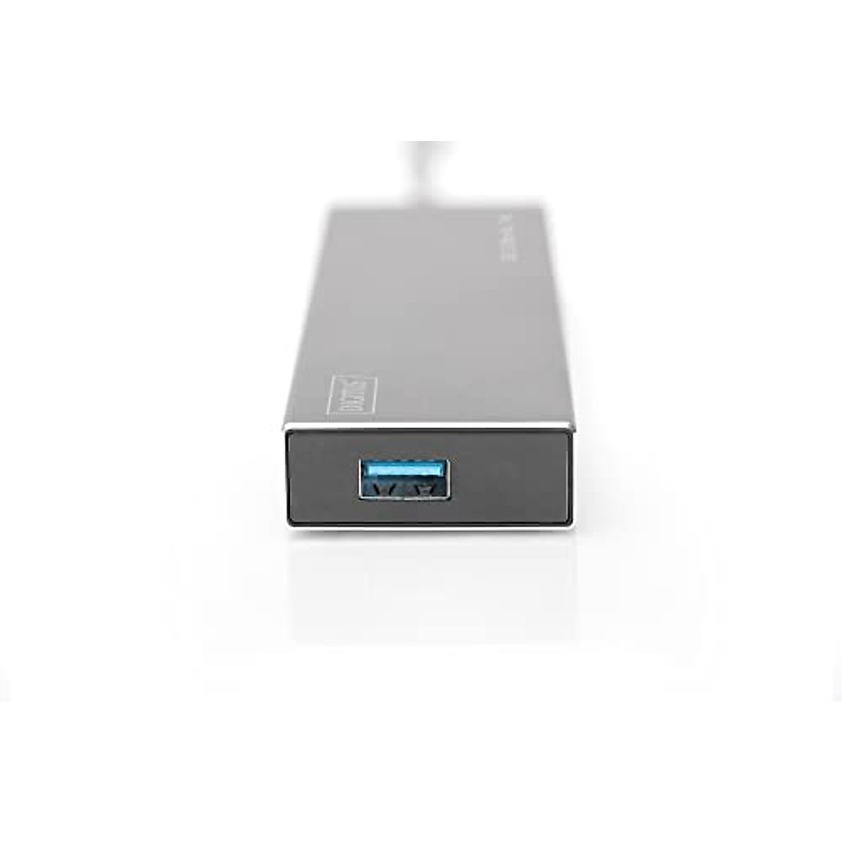 DIGITUS USB Hub, USB 3.0 Backwards Compatible Grey Black 7 Ports