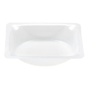Weighing Boats by Globe Scientific 3620, Square Shaped, Bendable Polystyrene, Easy Pour Design, Disposable Scale Trays to Weig & Mix Liquid & Powder, Antistatic, 20mL Capacity, White, Case of 500