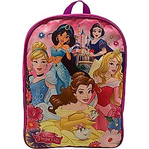 Ruz Princess Girl's 15" Backpack (Pink-Purple)