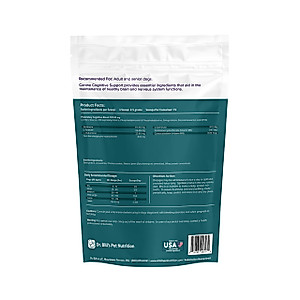 Dr. Bill’s Canine Cognitive Support | Memory Support Supplement Multivitamin for Dogs | Contains Gingko Biloba, L-Carnosine, Vitamin B-12, L-Glutamine, L-Tyrosine, and DHA for Adult and Senior Dog