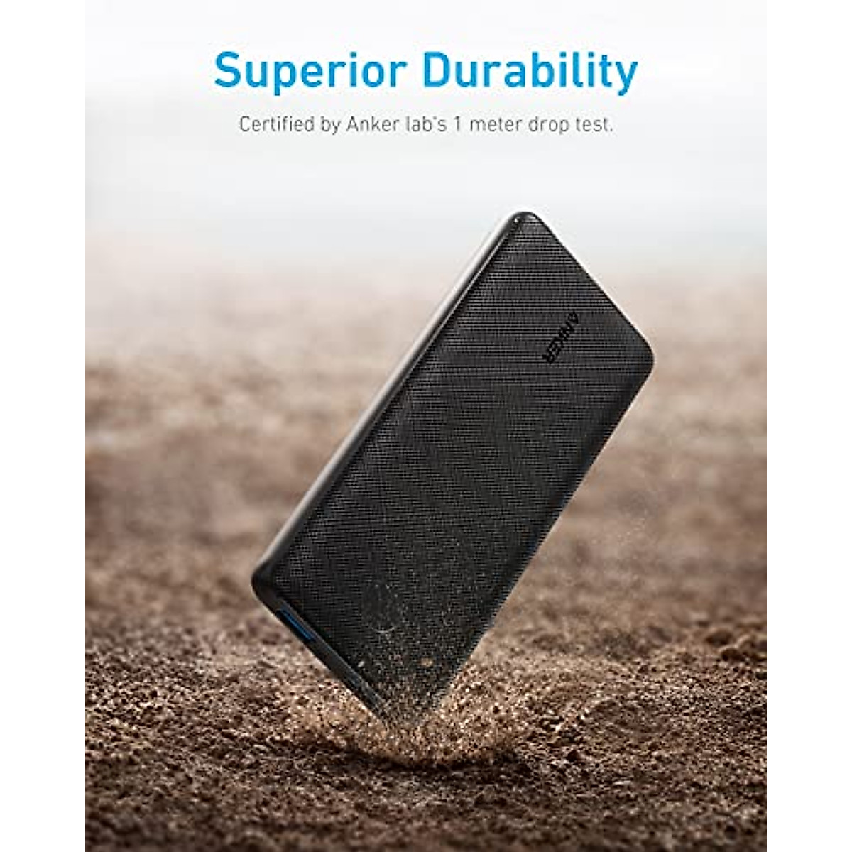 Anker 313 Power Bank & Powerline II Lightning Cable (3 Pack), Compatible with iPhone SE 11 11 Pro 11 Pro Max Xs Max XR X, iPad, and More