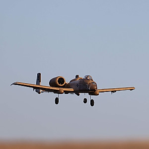 E-flite RC Airplane UMX A-10 Thunderbolt II 30mm EDF BNF Basic Transmitter Battery and Charger not Included with AS3X and Safe Select 562mm EFLU6550