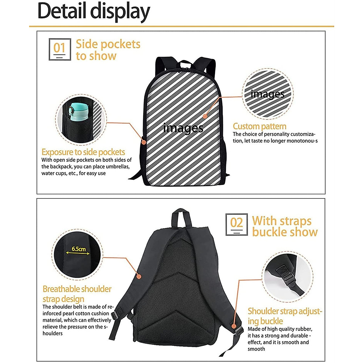 BYCHECAR Galaxy School Backpack for Teens Girls Elementary Space Star Teenage Boys Bookbag with Water Bottle Pockets,Kids School Bag Heavy Duty Outdoor Back Pack