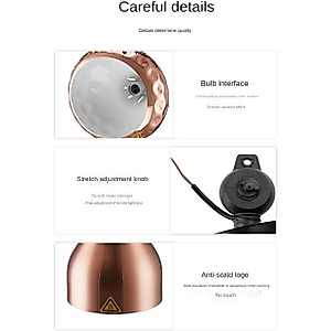 for Heating Food Lamp, Retractable Lamp for Heating Food, Pendant Lamp for Heating Food, Commercial Heating Lamp (D)