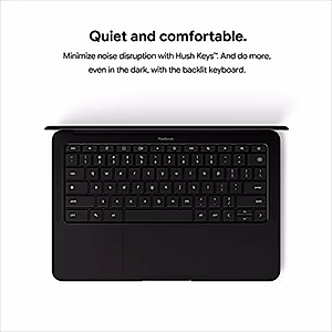 Google Pixelbook Go - Lightweight Chromebook Laptop - Up to 12 Hours Battery Life[1] - Touch Screen- Just Black