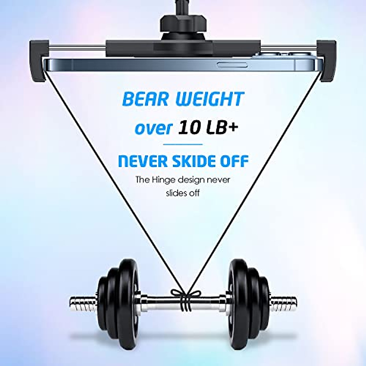 WixGear Cup Tablets Holder for Car, Car Cup Holder Tablet and Phone Mount Adjustable Automobile Cup Holder Smart Phone Cradle Car Mount (New & Sturdy Design)