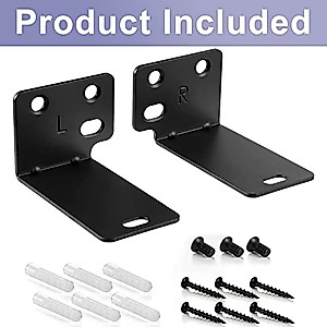 Dinghosen Wall Mount Bracket for Bose Soundbar Mount, for Bose WB-300 SoundTouch 300 Soundbar 500 Soundbar 600 Soundbar 700 Soundbar 900 Speaker Sound Bar Mount for Bose Soundbar Mounting Bracket