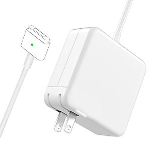 Mac Book Air Charger, 45W Magnetic Mag2 T-Tip Laptop Charger Suitable for Mac Book Air 11 inch and 13 inch After Mid 2012(Applicable to 2012-2017)