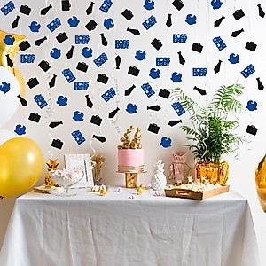 ShuanQ 120pcs Boss Confetti - Cartoon Theme Baby Shower Party Table Decorations - Movie Sign Gender Reveal Party Paper Scatters - Boys 1st Birthday Party Favors Supplies and DIY Crafts