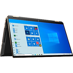 HP Spectre x360 Home & Business 2-in-1 Laptop (Intel i7-1165G7 4-Core, 16GB RAM, 512GB SSD + 32GB Optane, Intel Iris Xe, 15.6" Touch 4K Ultra HD (3840x2160), Active Pen, Win 11 Home) with Hub